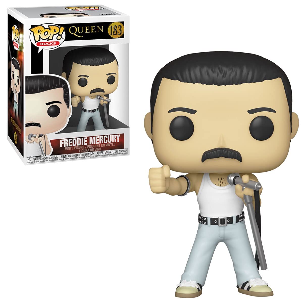 Funko Pop! Freddie Mercury #183 – Jerry’s Toys and Collectibles