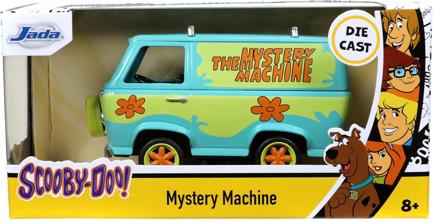 Jada Toys 1:32 Scooby-Doo Mystery Machine Die-Cast Car – Jerry’s Toys ...