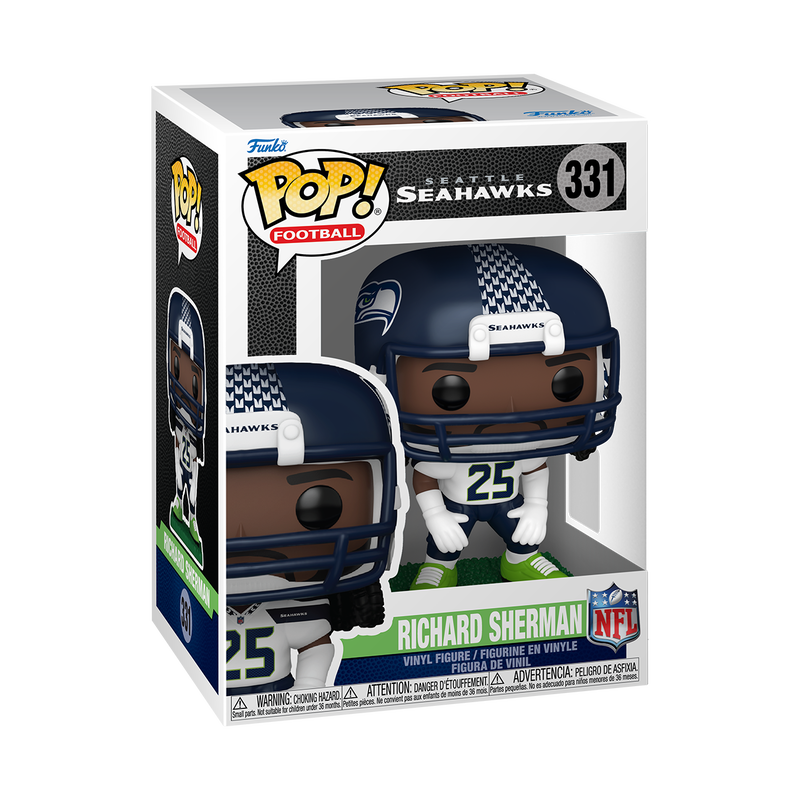 Funko Pop! Seattle Seahawks: Richard Sherman #331 – Jerry’s Toys and ...