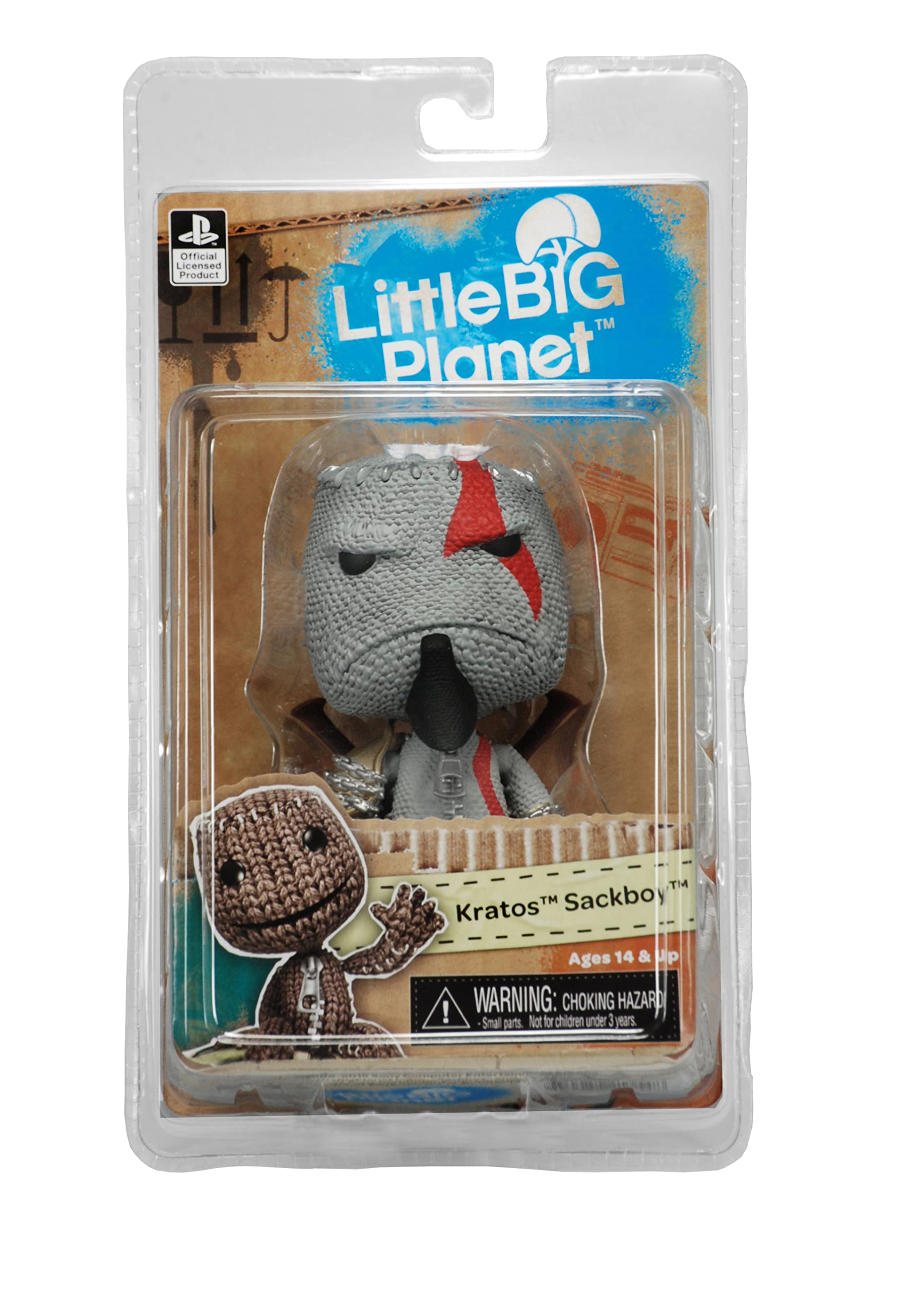 NECA: Little Big Planet - Kratos Sackboy – Jerry’s Toys and Collectibles